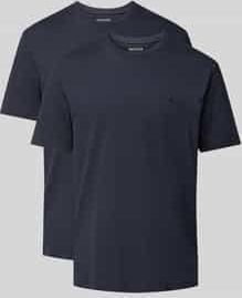 Daniel Hechter T-Shirt-Set mit Logo-Stitching