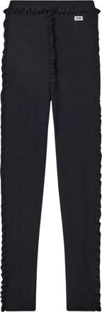 GCDS Medusa Strick-Leggings - - Trousers - Damen - Schwarzk - 2XS