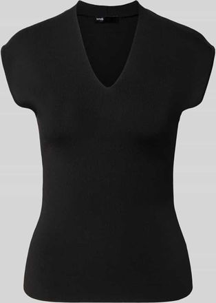 Mango Stricktop mit V-Ausschnitt Modell CANELONS