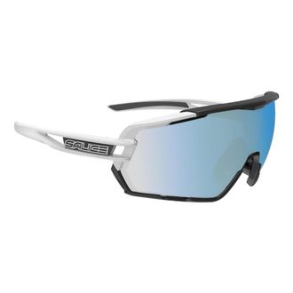 Salice Schwarze & Wei&szlig;e Blue Cat Sonnenbrille - - Accessories - Herren - Schwarzk - ONE SIZE
