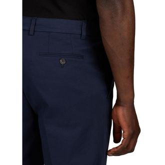 Cruna Pantalon chino slim Brera en coton m&eacute;lang&eacute;