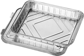 Papstar Papstar Alu Men&uuml;schale mit Deckel ungeteilt, 930ml (50 St&uuml;ck)