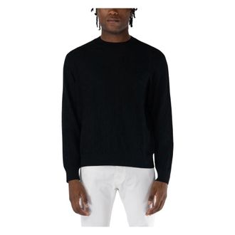 A|X Armani Exchange Homme, Pulls, Noir, Taille: S Crew Neck Sweater