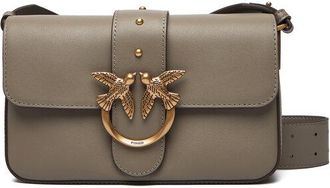 Pinko Handtasche Love One Mini Slouchy Fl Al 25-26 104340 A0QO Grau