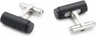 HUGO BOSS Homme, Accessoires, Noir, Taille: ONE Size Boutons de manchette E-Frame