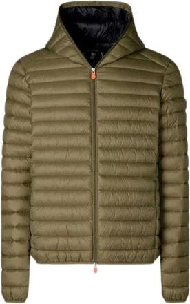 Save The Duck Homme, Vestes, Vert, Taille: XL Veste en nylon vert olive