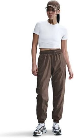 Nike Damen Sporthose Sportswear Classic Wovens UV Mid-Rise