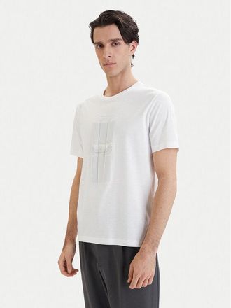 HUGO BOSS T-Shirt PS Spirit70 Grx 50559811 Wei&szlig; Regular Fit