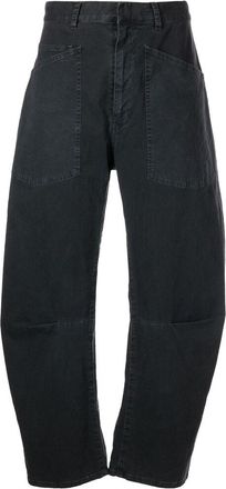 Nili Lotan Curved-leg Denim Jeans