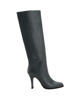 8 by YOOX LEATHER SQUARE-TOE BOOTS