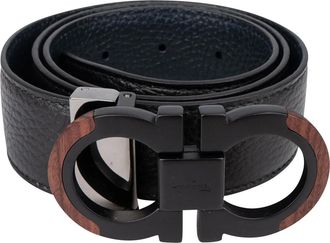 Ferragamo G&uuml;rtel - Ferragamo Reversible Wood Belt - Gr. ONE SIZE - in Bunt - f&uuml;r Damen