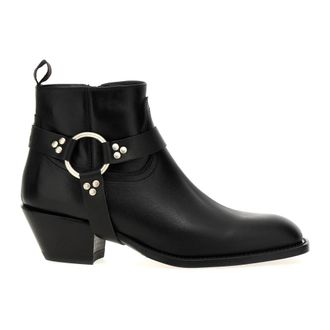 Sonora Dulce Stiefeletten mit G&uuml;rtel - - Shoes - Damen - Schwarzk - 41 EU