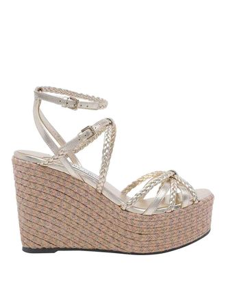 Jimmy Choo London Espadrilles - Gold