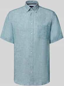 Christian Berg Regular Fit Freizeithemd aus Leinen