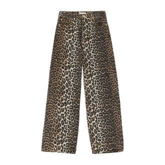 Ganni Femme, Jeans, Multicolore, Taille: W26 Wool Blend Tailored Pantalons