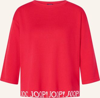 Joop Pullover Kussa Mit 3/4-Arm rot