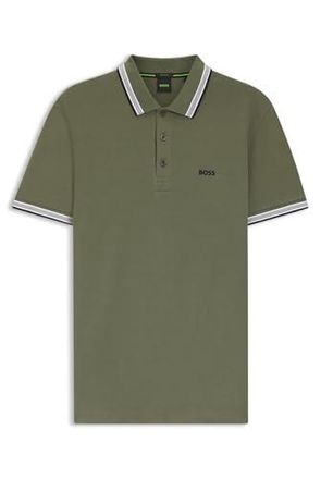 BOSS Boss Polo pour Homme, Beige fonc&eacute; 258, XL
