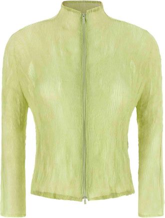 Issey Miyake Cardigan - Vert