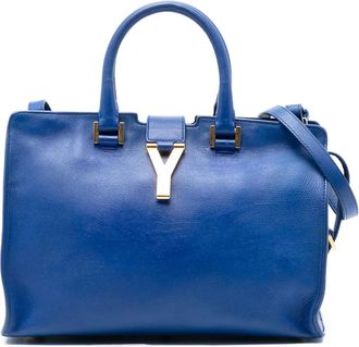 Saint Laurent petit sac &agrave; bandouli&egrave;re Chyc (2013) - Bleu