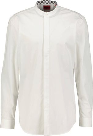HUGO BOSS Herren Hemd mit Stehkragen KALEB Slim Fit