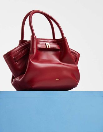 JW PEI Hana Mini-Tasche in Burgunderrot