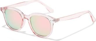 Generic Lunettes De Soleil Dext&eacute;rieur For Hommes Et Femmes, Monture Petite, For Le Sport Les Vacances(Pink)