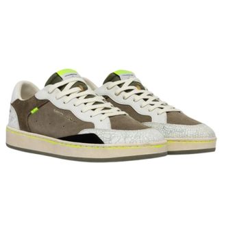 Crime London Homme, Chaussures, Vert, Taille: 42 EU Crime London Baskets