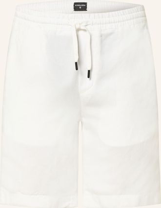 Strellson Shorts Kaji Relaxed Fit Mit Leinen weiss