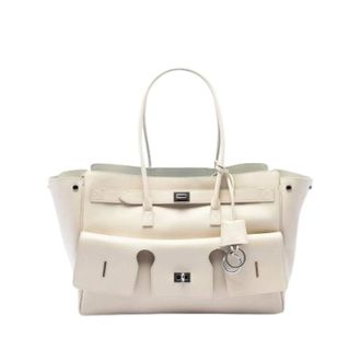 Balenciaga Pre-owned Bel Air Carry All - Femme - Pre-owned - Beige - Taille: ONE Size