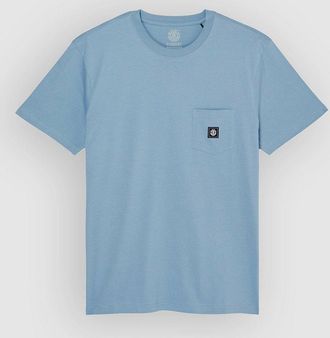 Element Icon Label Pocket T-Shirt faded denim