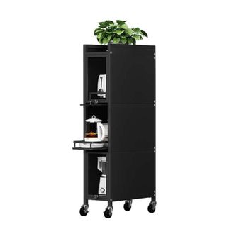 Generic Rollbarer Schlanker Aufbewahrungswagen, Gew&uuml;rz-Organizer-Wagen Mit 3/4/5 Etagen, L&uuml;cken-Aufbewahrungsregal Mit Ausziehbarer Schublade, for Enge Badezi
