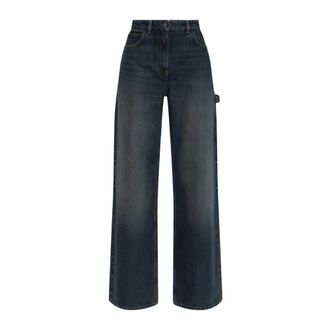 Courr&egrave;ges Wide-Leg-Jeans - - Jeans - Damen - Blau - W27