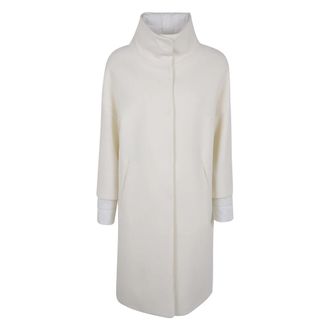 Herno Mittlere Jacke mit durchgehendem Rei&szlig;verschluss - - Coats - Damen - Wei&szlig; - L