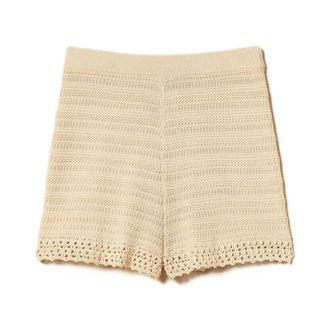 Twinset Damen, Shorts, Beige, SGr&ouml;&szlig;e