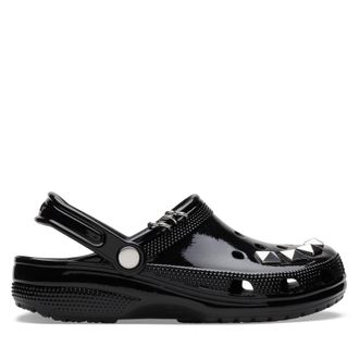 Crocs Pantoletten Crocs Classic Studded Clog 210390 Schwarz