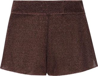Os&eacute;ree Femme, Shorts, Brun, Taille: 40 FR Lumiere Tailored Shorts