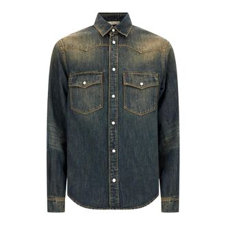 Fendi Denimhemd - - Shirts - Herren - Blau - L