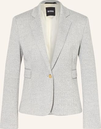HUGO BOSS Jerseyblazer Jia grau