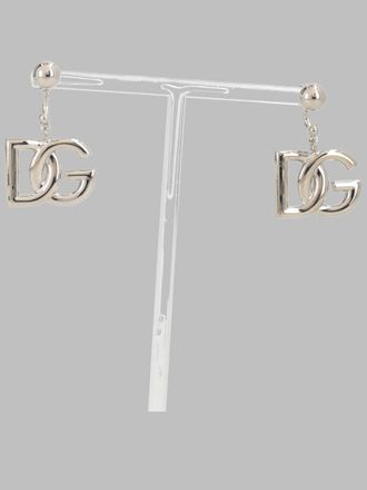 Dolce & Gabbana Logo Earrings - Silver