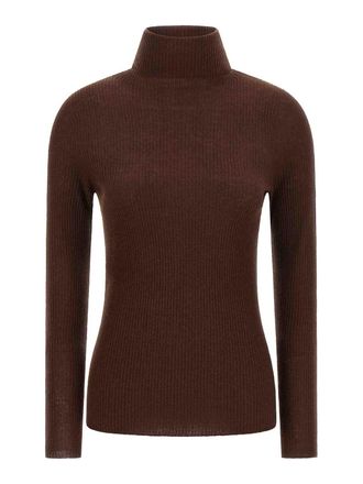 Fabiana Filippi Rollkragenpullover - Braun