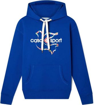 Casablanca Homme, Sweatshirts et sweats &agrave; capuche, Bleu, Taille: XL casablanca - SweaT-shirts - ms23-jtp09306-blu