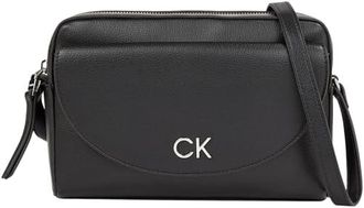 Calvin Klein Femme Sac &agrave; Bandouli&egrave;re Petit, Noir (Ck Black), Taille Unique