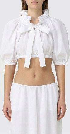 Patou Top PATOU Damen Farbe Wei&szlig;