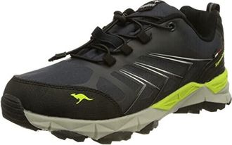 Kangaroos Mixte K-AD Ground RTX Basket, DK Navy Lime, 37 EU