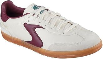 Skechers Baskets Hotshot-Pyke pour homme, Naturel/bordeaux, 39.5 EU