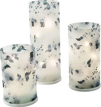 OSALADI Batteriebetriebene -kerzen 3er-pack Moderne Elegante Dekorative Kerzenlichter für Die Heimdekoration Bei Hochzeiten