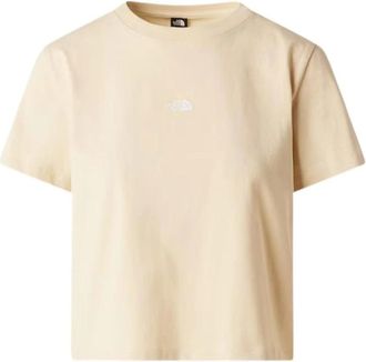 The North Face T-shirt essentiel coupe regular &agrave; manches courtes - Femme - Sport - Beige - Taille: 38 FR