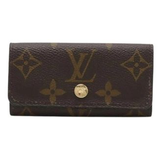 Louis Vuitton Pre-owned Monogram Multicles 4 Key Case - - Pre-owned - Damen - Braun - ONE SIZE