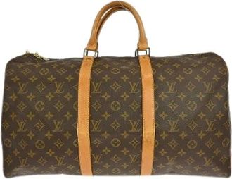 Louis Vuitton unisex, Pre-owned, Brun, Taille: ONE Size Sac Week-end Pre-owned en Toile