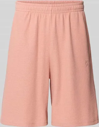 Karl Kani Regular Fit Shorts mit Strukturmuster